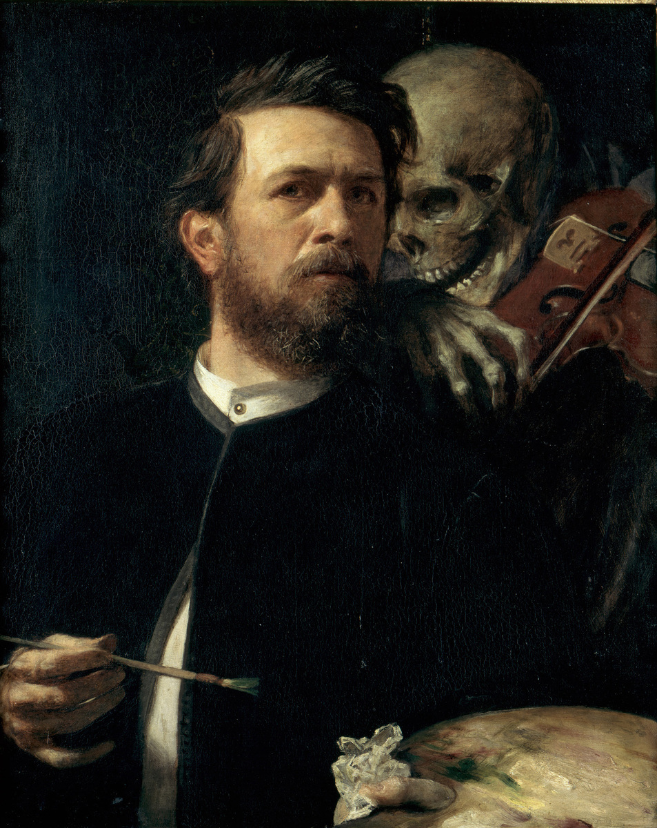 Self-Portrait With Death Playing the Fiddle – The Devil's Muse